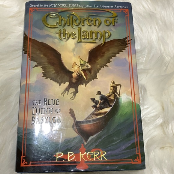 Office | Children Of The Lamp The Blue Djinn Of Babylon By Pb Kerr ...